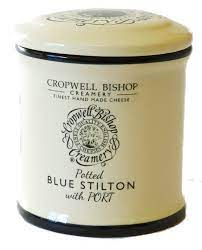 CROPWELL BISHOP JAR 200G BLUE STILTON PORT – The Cheese and Wine Shop ...